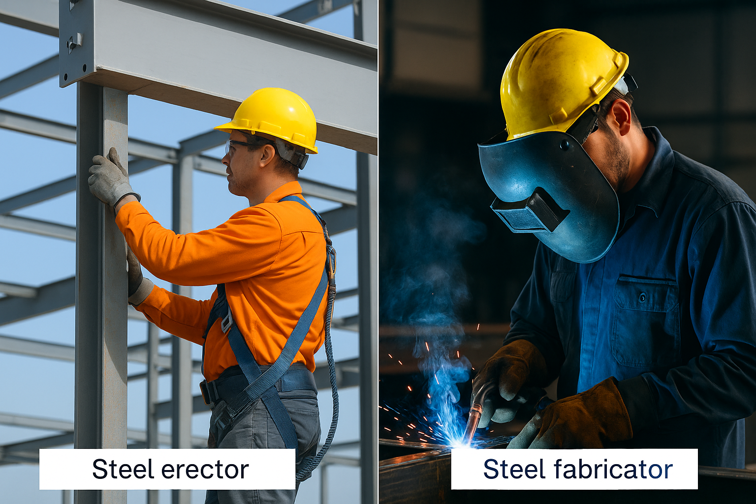Steel erector versus structural steel fabricator: What’s the difference ...